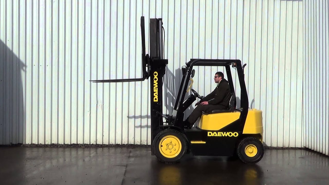 DAEWOO 2000KGS DIESEL FORKLIFT FORKLIFTS FORK LIFT TRUCK FORKTRUCK USED ...