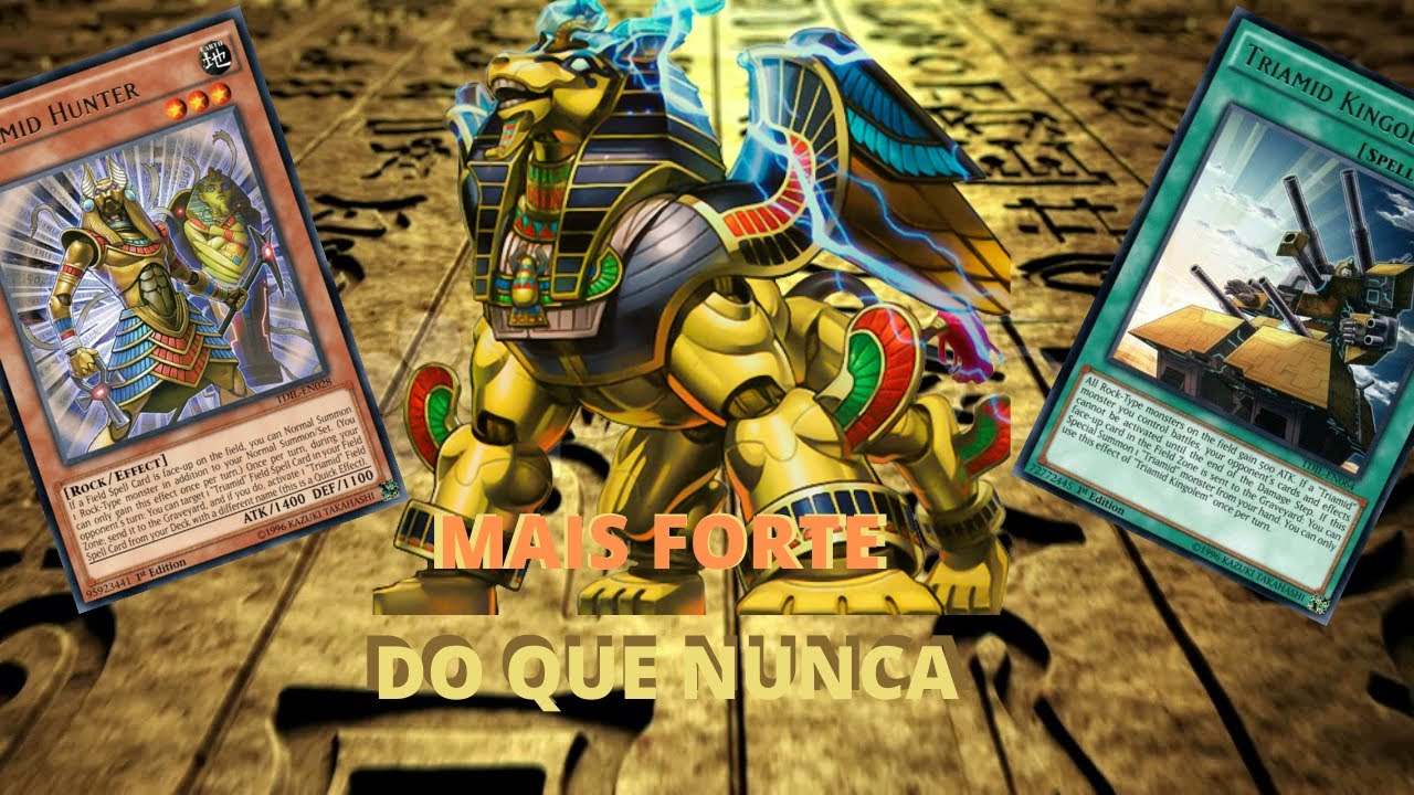 novo deck triamid yu-gi-oh duel links - YouTube