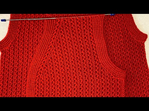 Tüm Yelek Yapımı 4. Bölüm Sağ Parça Yaka Ve Koltuk Yapımı