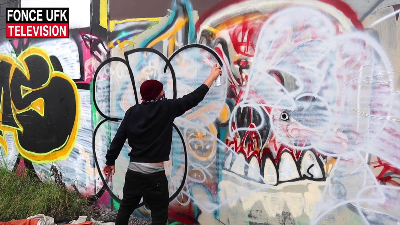Abandoned Railway Los Angeles Graffiti video by FONCE UFK - YouTube