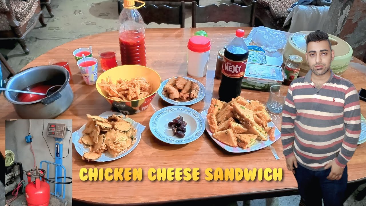 Refil lpg cylinder | Chicken cheese sandwich | Ahmad Vlogs - YouTube