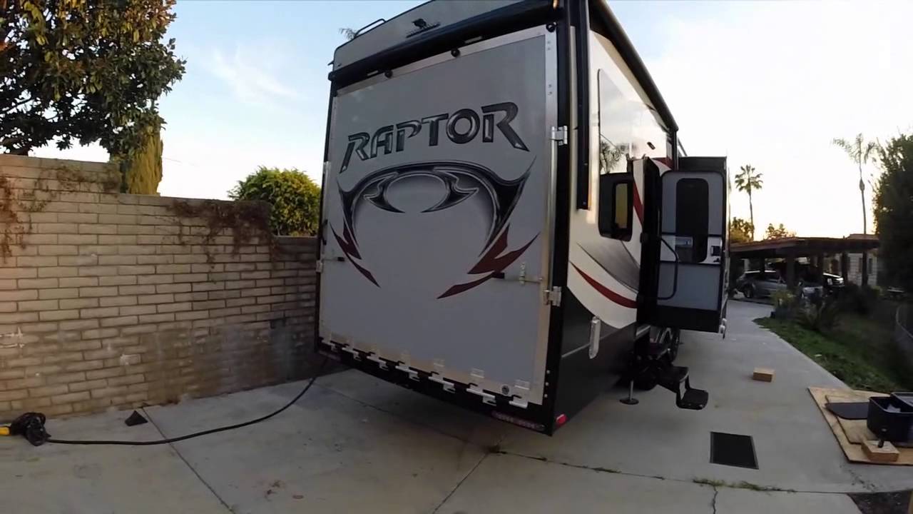 2015 Raptor 412 TS 5th Wheel, 2015 F350, 2015 Polaris RZR 900 4 seater ...