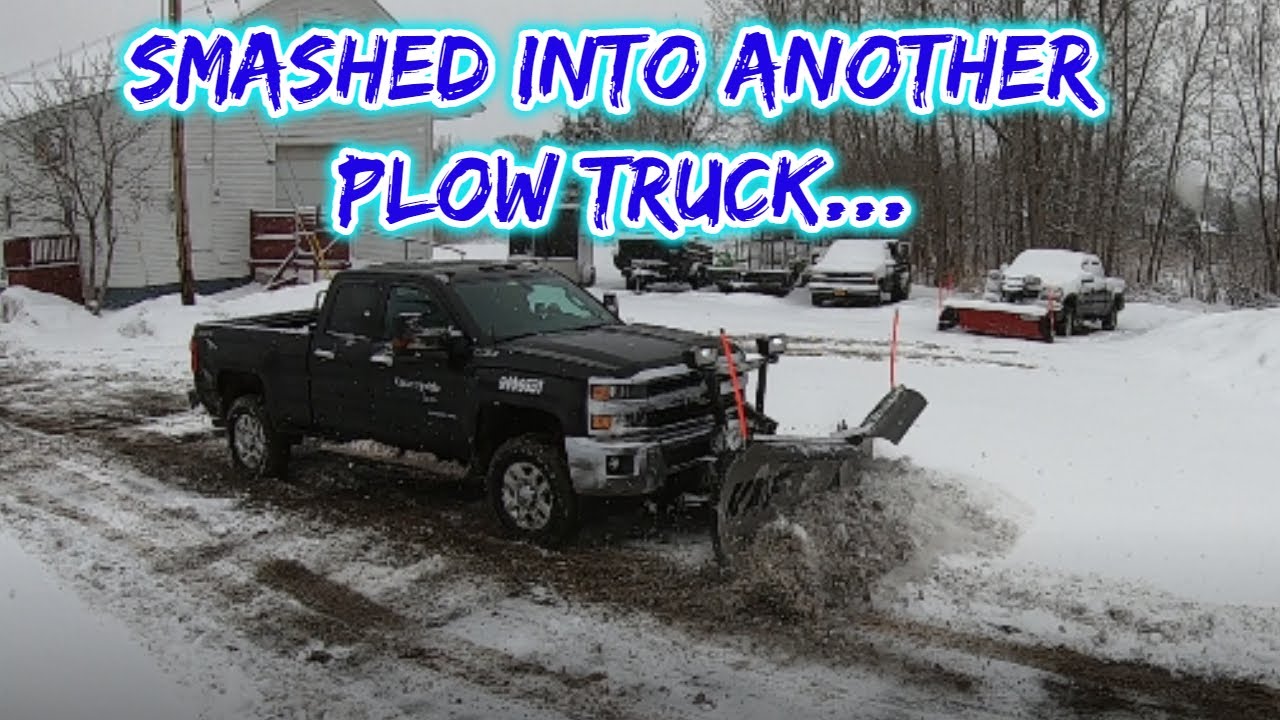 Snow Plowing Accident - YouTube