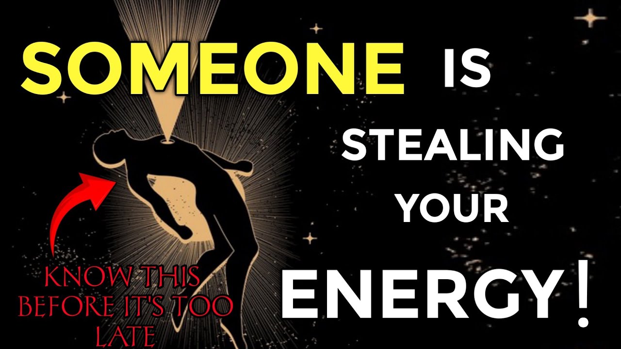 ⚠️Signs that someone is stealing your energy! - YouTube