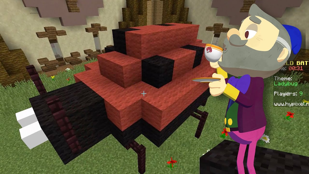 hypixel - Build Battle - Ladybug - YouTube