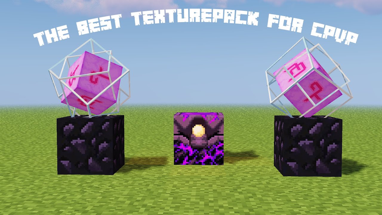 The best minecraft texturepack for Crystal pvp in 1.19 - YouTube
