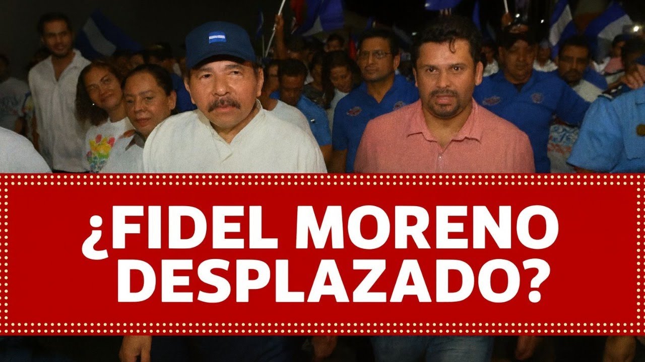 Ortega y Murillo bajan perfil a Fidel Moreno - YouTube