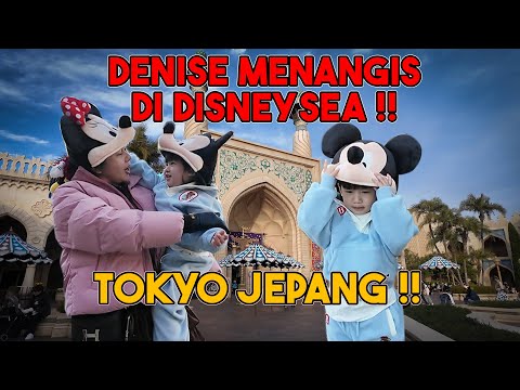 DISNEYSEA JEPANG BAGUS BANGET, DENISE DAN JADEN SAMPAI KAGET !!??