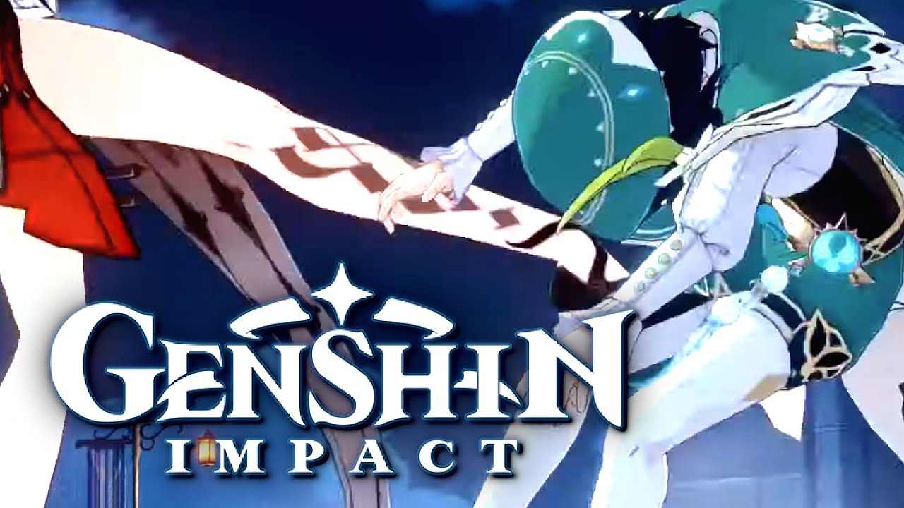 La Signora verprügelt Venti | Genshin Impact - YouTube