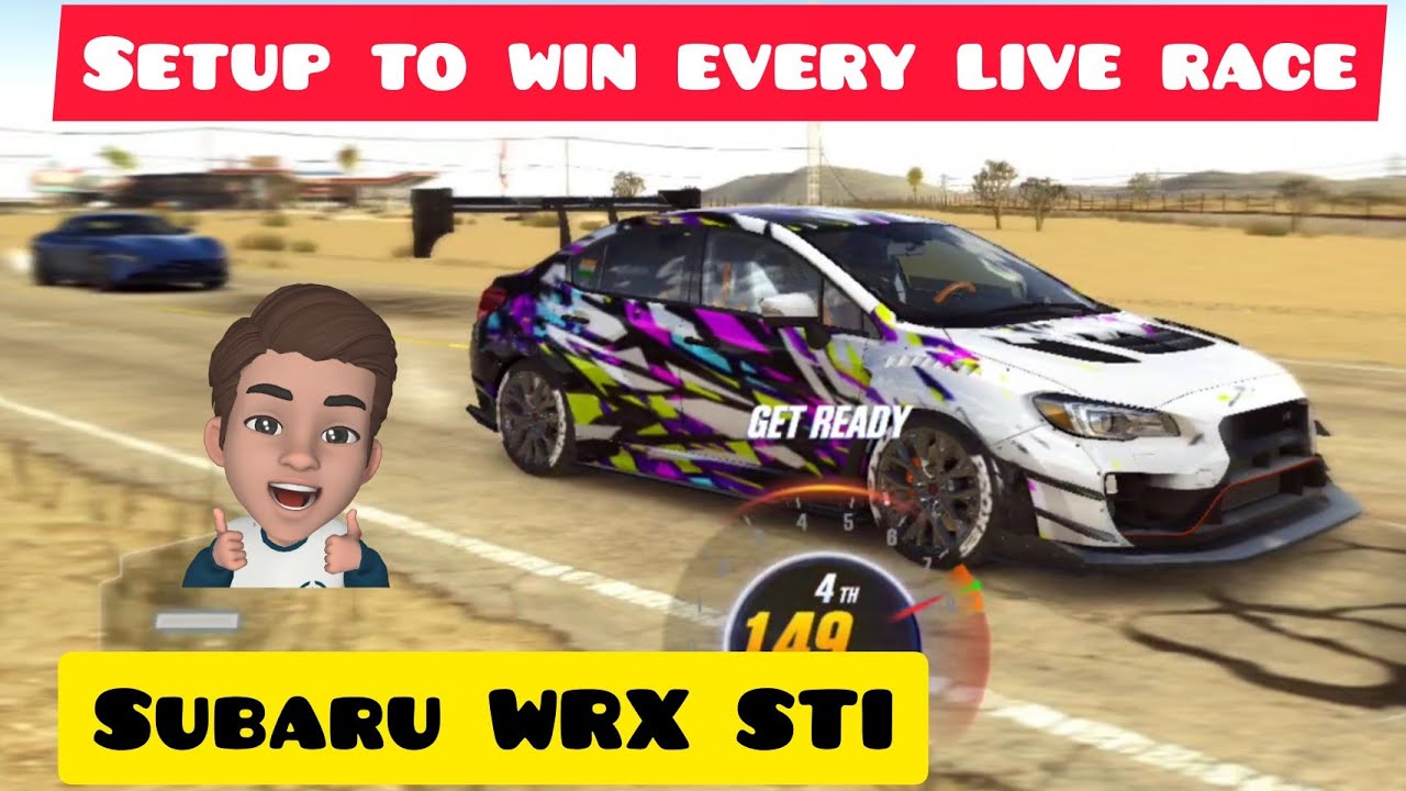 CSR 2 | Subaru WRX STI | Elite Tuner | Live Race Setup - YouTube