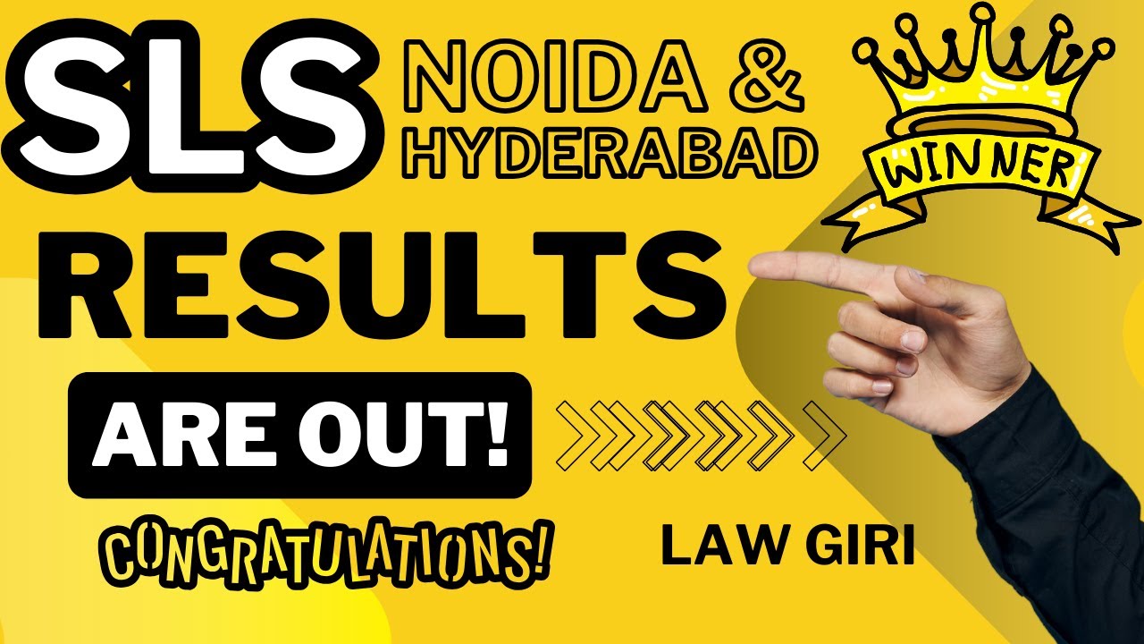 SLAT 2024 Result|SLS Noida & Hyderabad Result is out Today|Symbiosis ...
