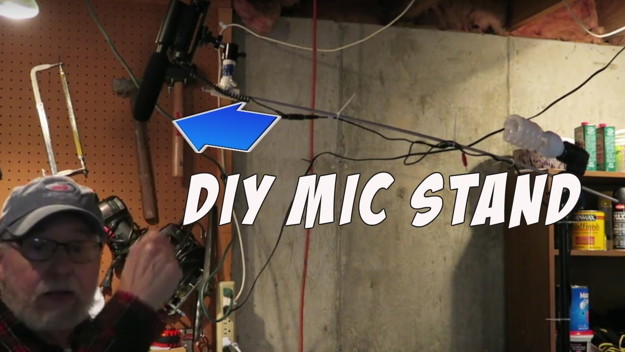 DIY Boom Mic Stand Project - YouTube
