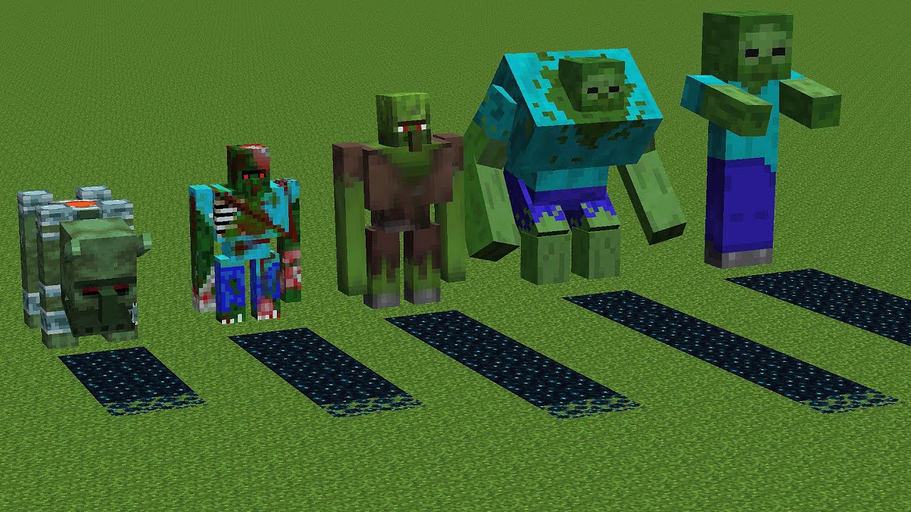 How Much Sculk generate All Zombie Mobs and All Warden Bosses ? - YouTube