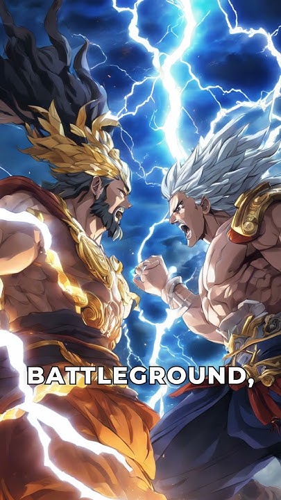 Zeus vs. Cronus: Clash of Titans! Who Wins? #shorts - YouTube