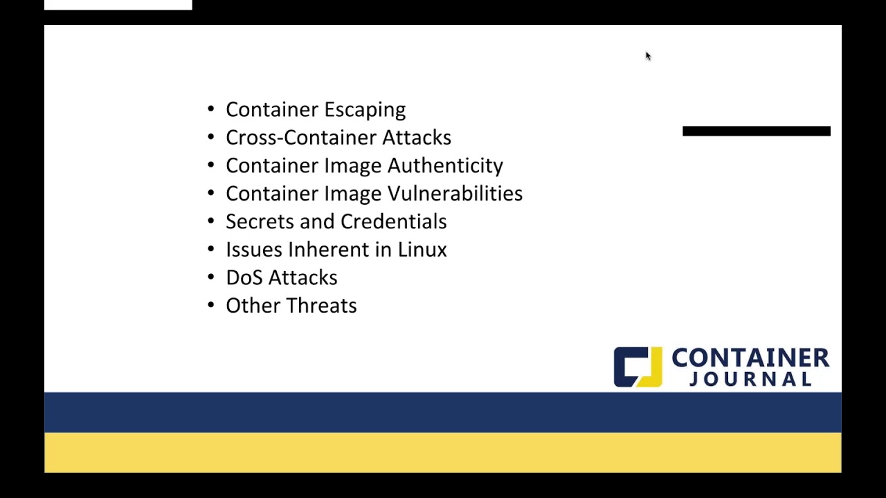 Container Security Securing from Within - YouTube