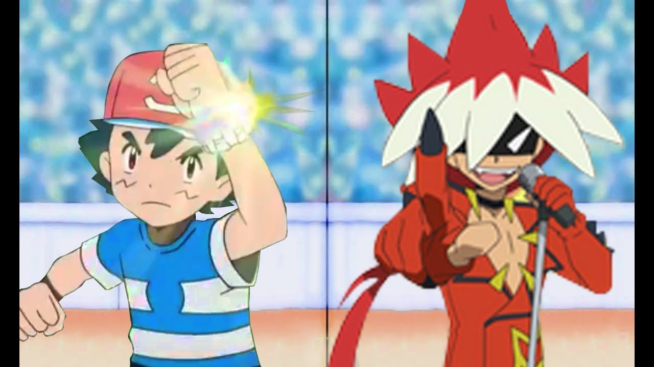Pokémon Ultra Sun and Ultra Moon: Ash Vs Ryuki (Ash Best Team) - YouTube
