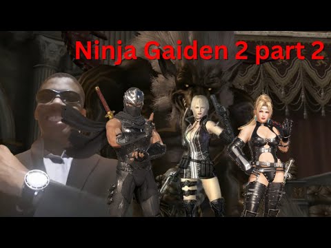 Ninja Gaiden 2 Volf greater fiend ruler of storms part 2 - YouTube