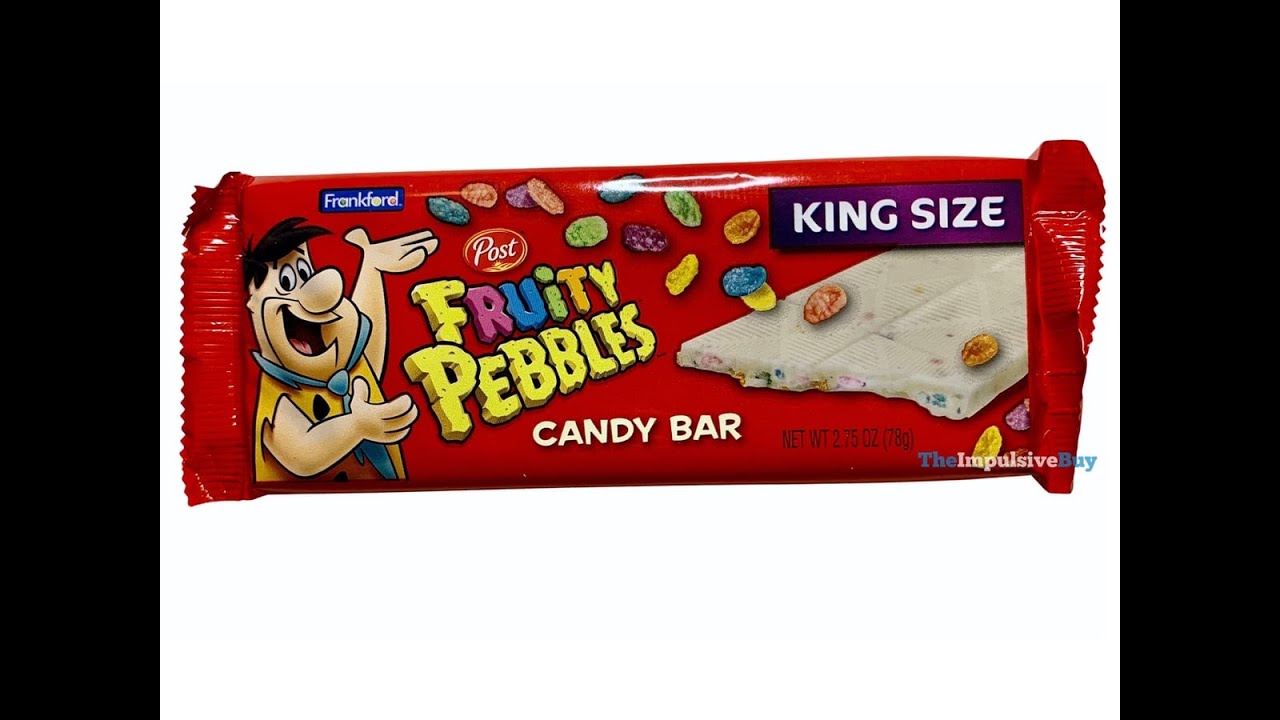 Frankford. Fruity Pebbles. Candy Bar. Review - YouTube