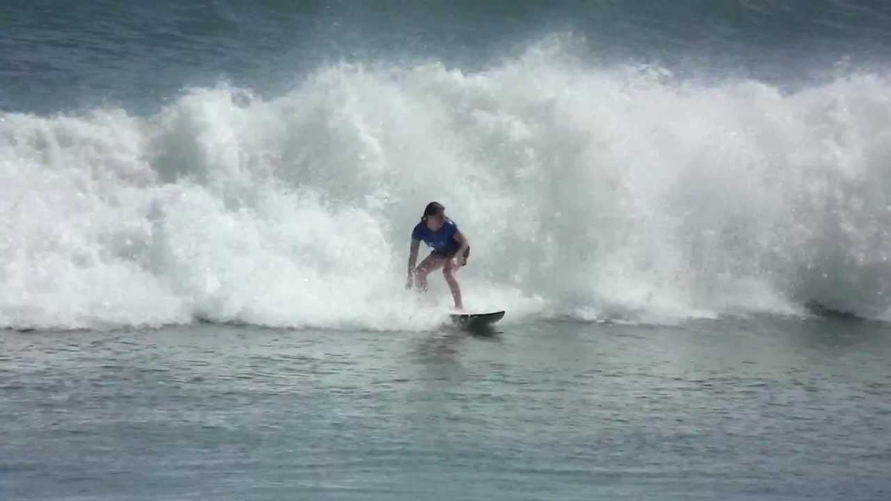 Surfing Legian Beach Break, Bali 2010 - YouTube