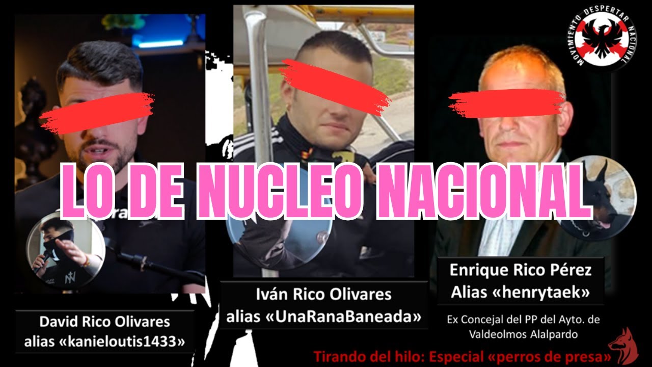 NÚCLEO NACIONAL AL DESCUBIERTO: UNA INVESTIGACIÓN REVELA LAS IDENTIDADES DE SUS LÍDERES - YouTube