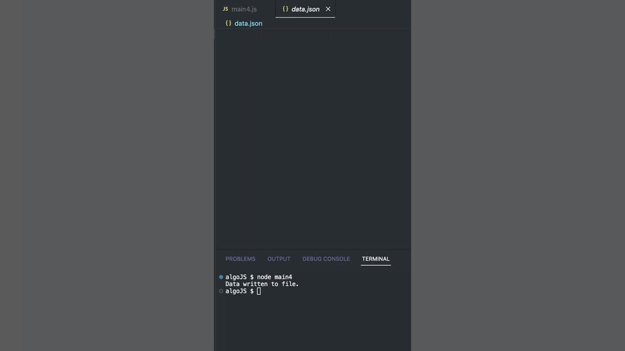 Make Your JSON Code Cleaner with JSON Stringify - YouTube