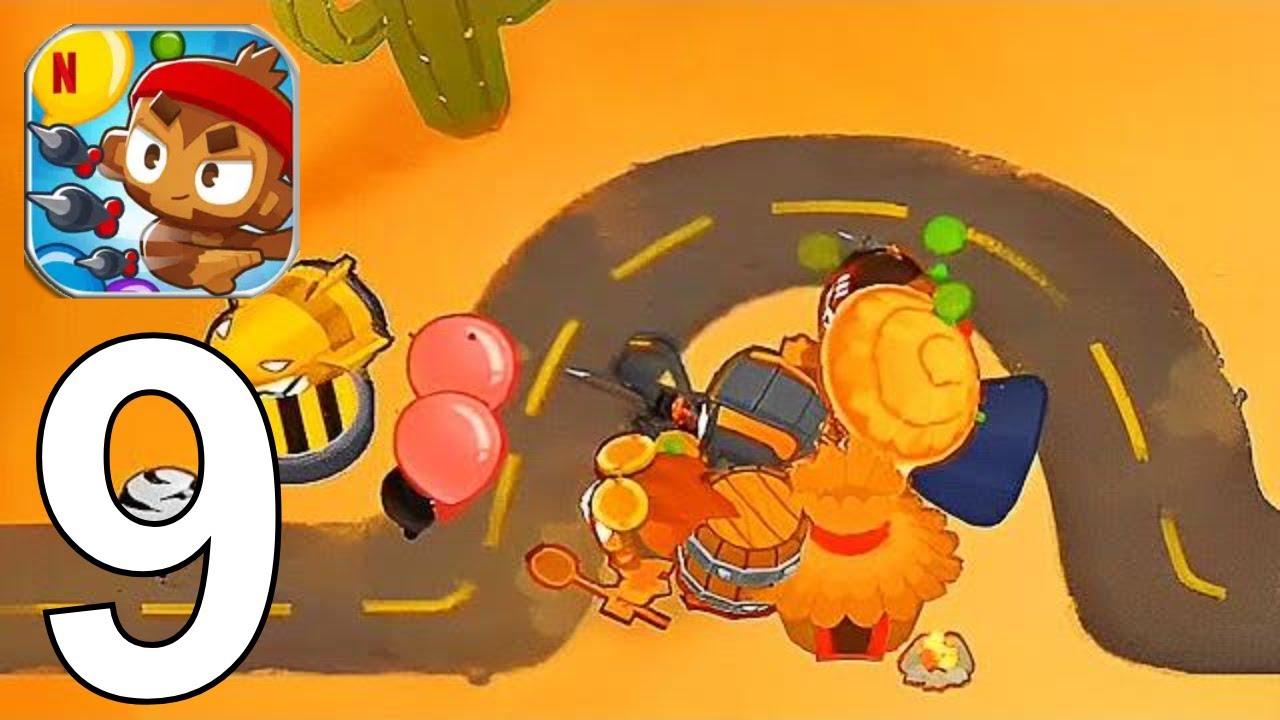Bloons TD 6 NETFLIX Part 9 Gameplay Walkthrough Android IOS - YouTube