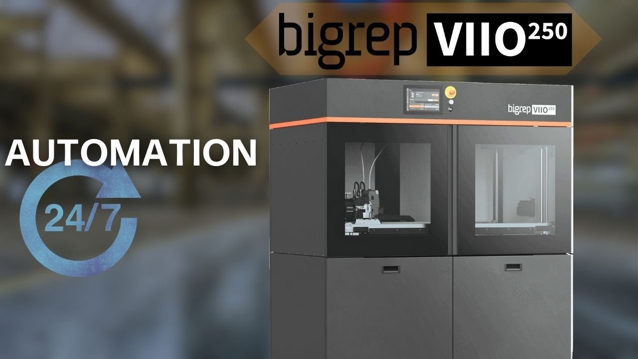 Mastering Large-Scale 3D Printing with BigRep VIIO 250: Precision at ...