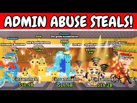 INSANE LOOT GEKLAUT AUF REICHEN SERVERN 😳 | Beanie Methode (Admin Abuse)