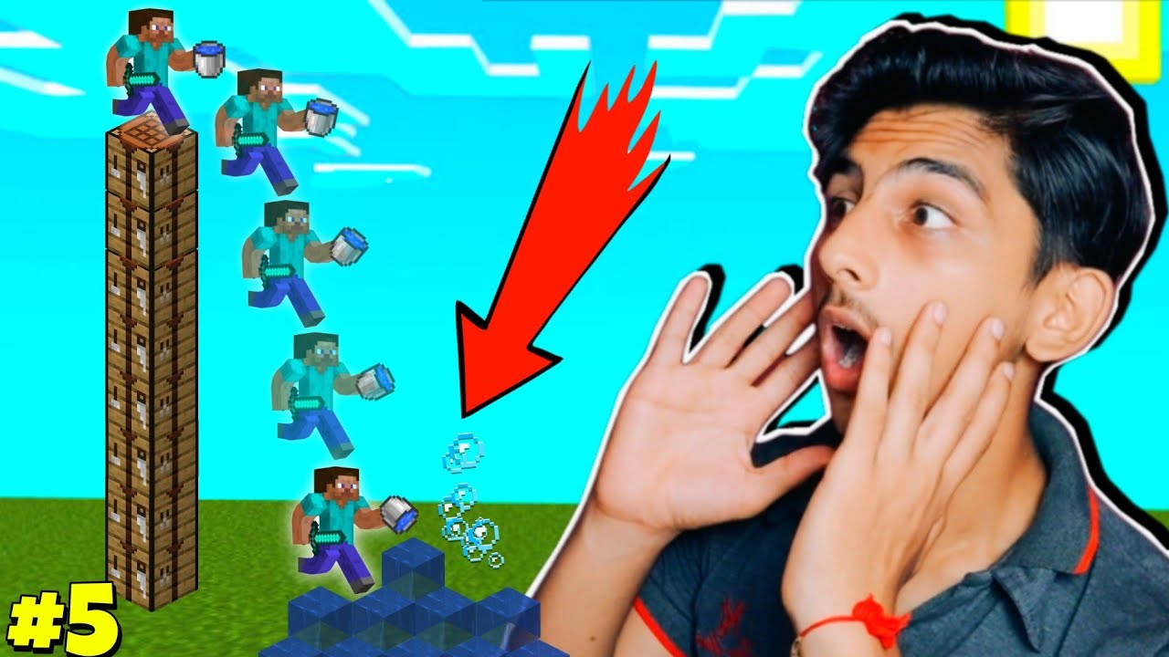 TRYING MLG FIRST TIME |MINECRAFT GAMEPLAY #5 - YouTube