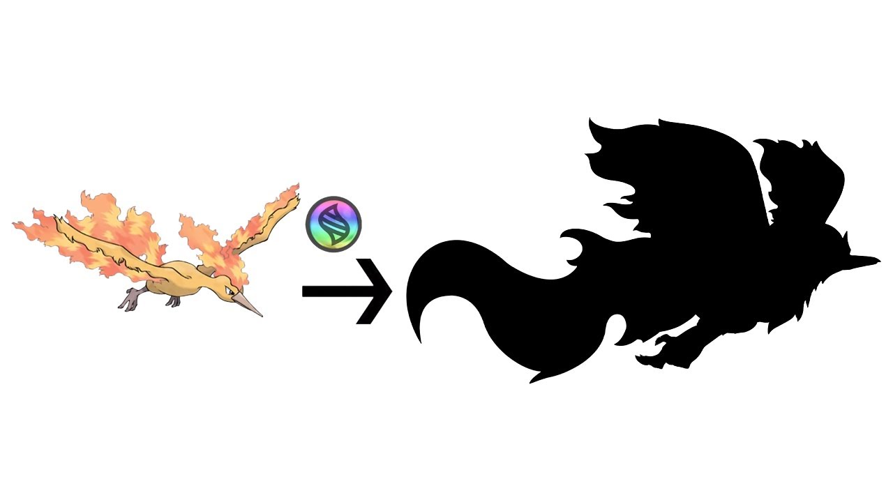 Drawing Mega Moltres Evolutions /The Legendary Birds Pokémon - YouTube