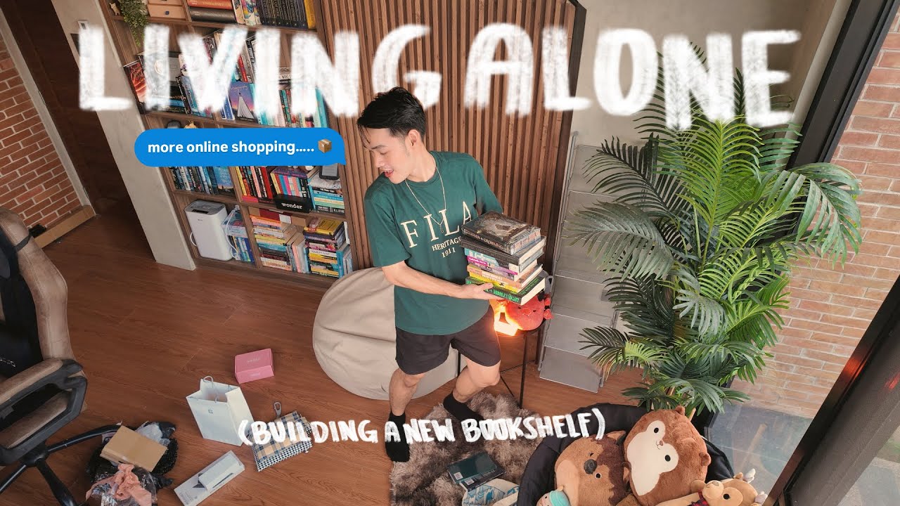 Living Alone Diaries: New Bookshelf, Online Shopping Haul, PR Unboxing ...