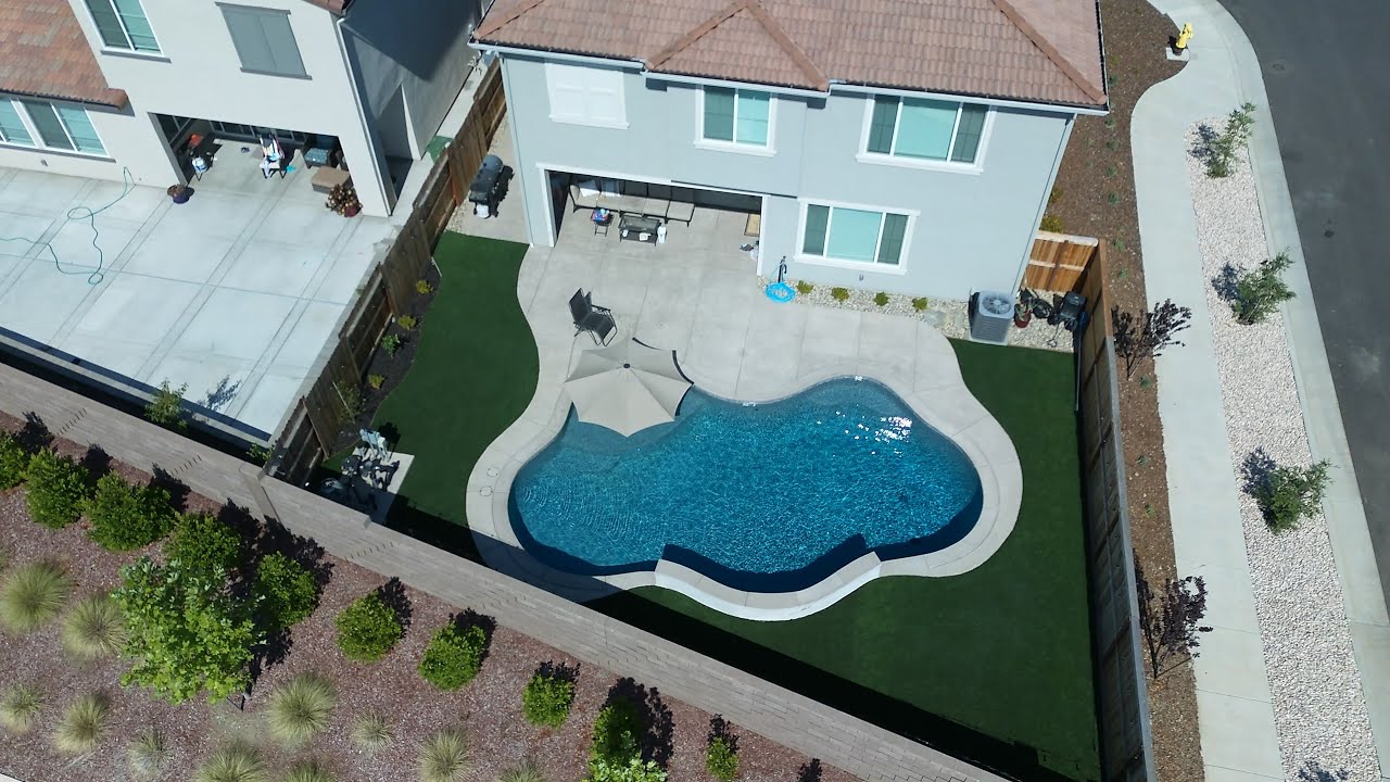 Pool construction gunite in ground swimming pool. - YouTube