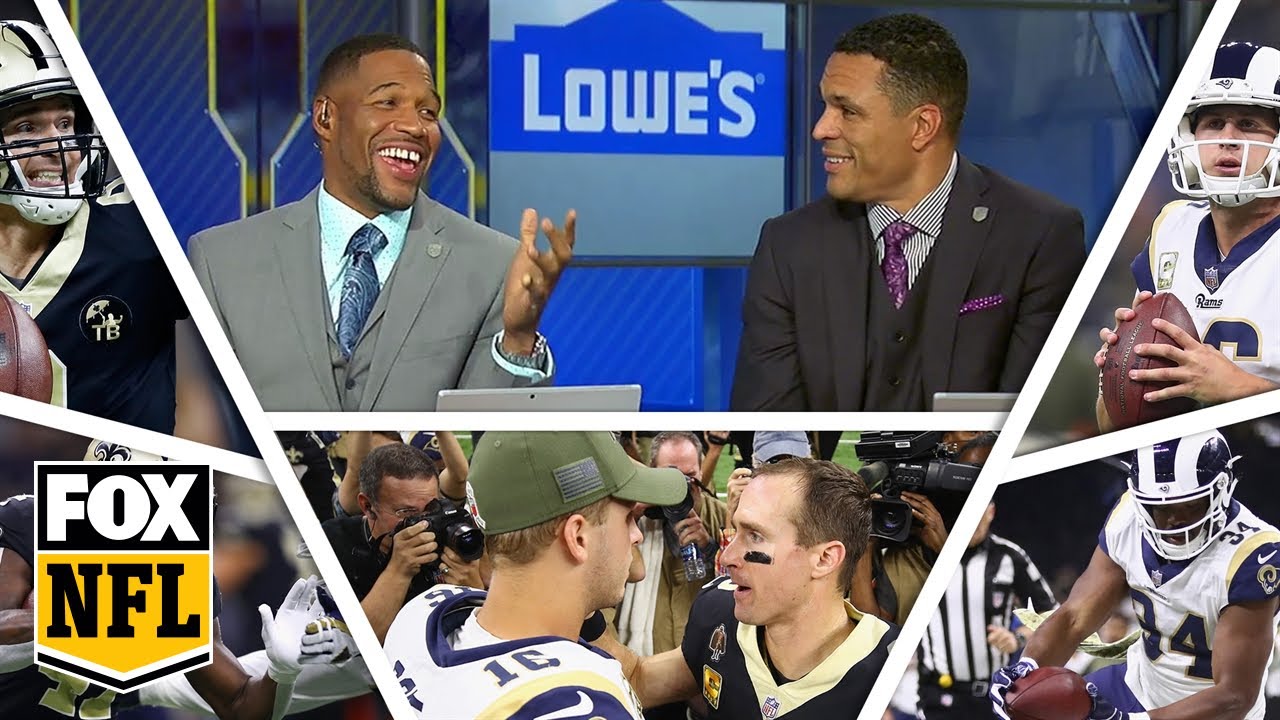 FOX NFL crew break down Week 9 Saints, Rams | FOX NFL - YouTube
