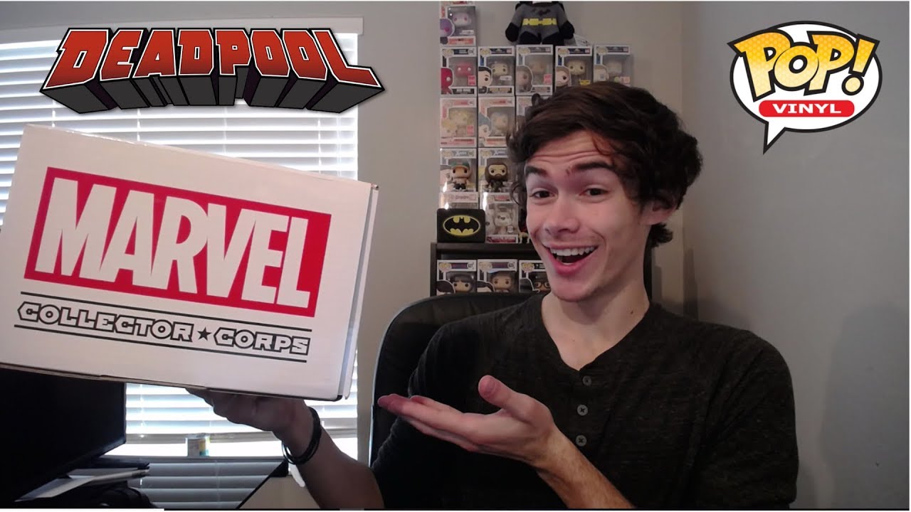 DeadPool Marvel Collectors Corps Box Unboxing! Hoping The Venom ...