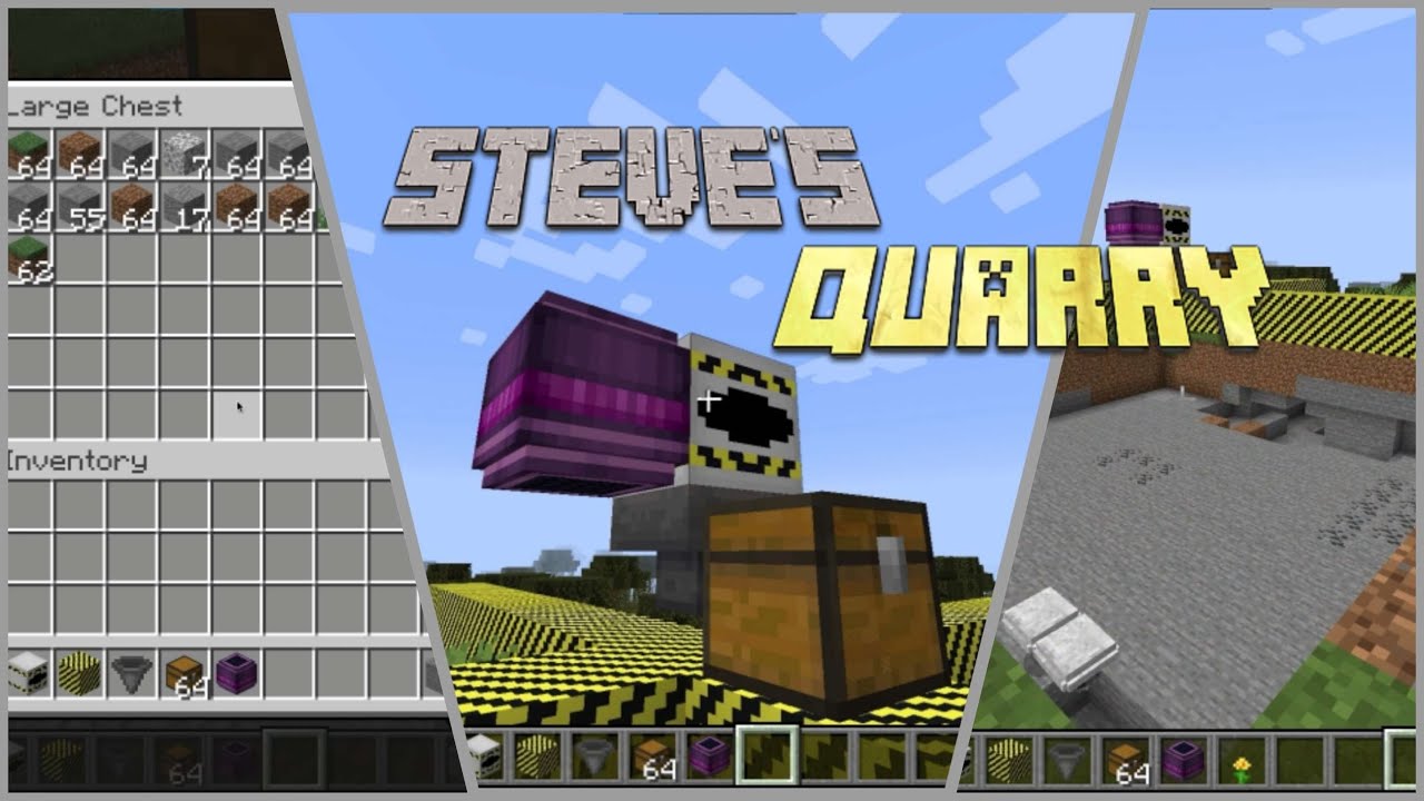 Steve's Quarry Forge 1.16.5 Minecraft Mod review (MOD REVIEW) - YouTube