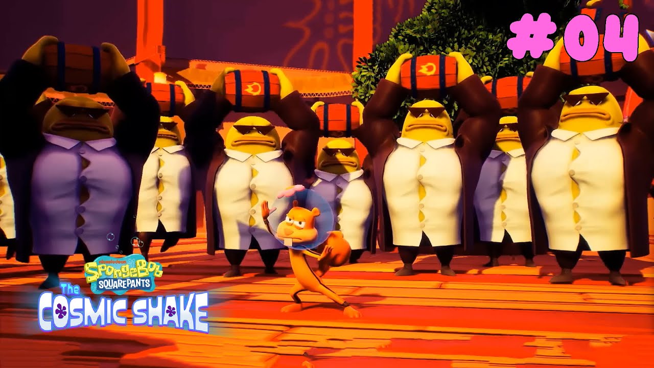 MENYELAMATKAN SANDY SI TUPAI - SPONGEBOB SQUAREPANTS THE COSMIC SHAKE ...