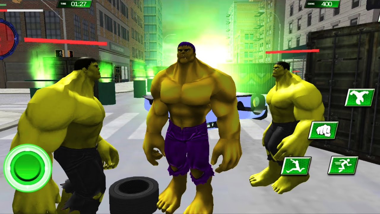 Monster Hulk Simulator 3d - Incredible Monster Vs Yellow Hulk City ...