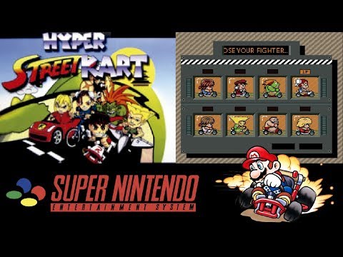 HYPER STREET KART (snes) - ROM HACK - ★ Download ★ - YouTube
