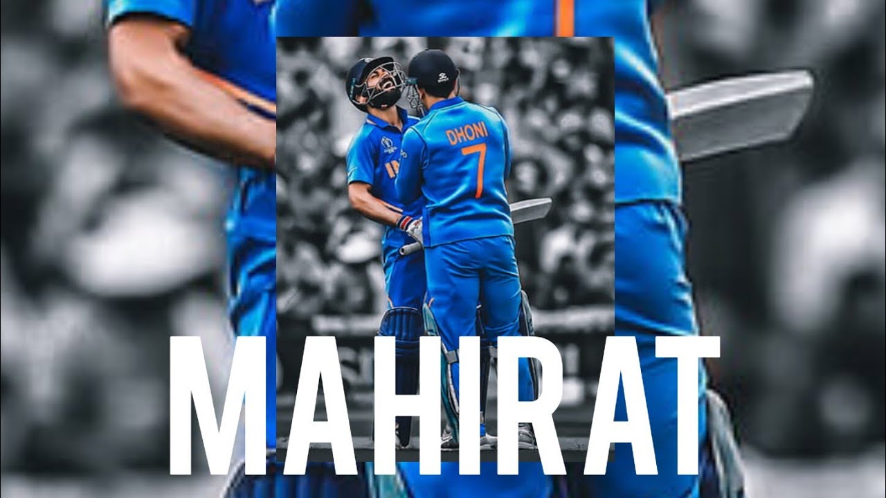 MSD+VK= MAHIRAT♥️💛🔥🔥| #mahirat #msdhoni #viratkohli - YouTube