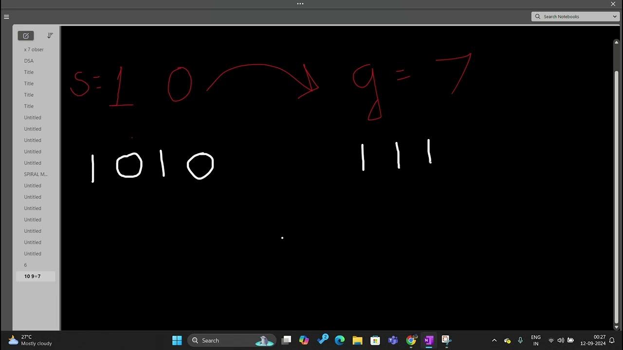 LEETCODE POTD: 2220. Minimum Bit Flips to Convert Number| Easy Explanation | Part 1 - YouTube