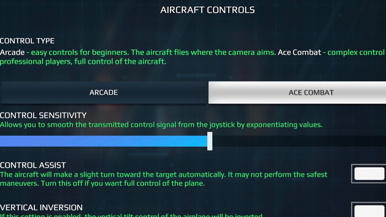 Playing with Ace Combat Controls for the First Time - YouTube