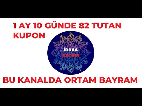 1 AY 10 GÜNDE 82 TUTAN KUPON / BU KANALDA ORTAM BAYRAM
