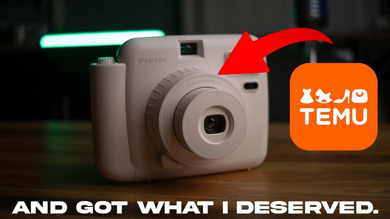 I Bought an Instant Film Camera From TEMU - YouTube