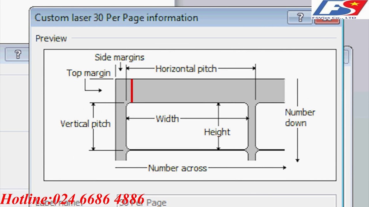 Cách tạo mẫu thiết kế tem nhãn decal tomy khổ A4 tùy chỉnh trong ...