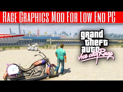 GTA Vice City Rage Graphics Mod For Low End PC | Installation In Low ...