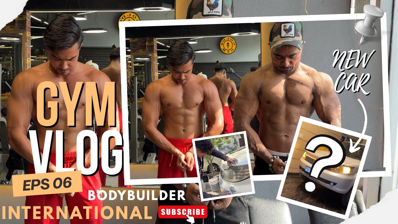 Steroids💉VS Natural💀 New Car? Workout With Internatinal Bodybuilder ...