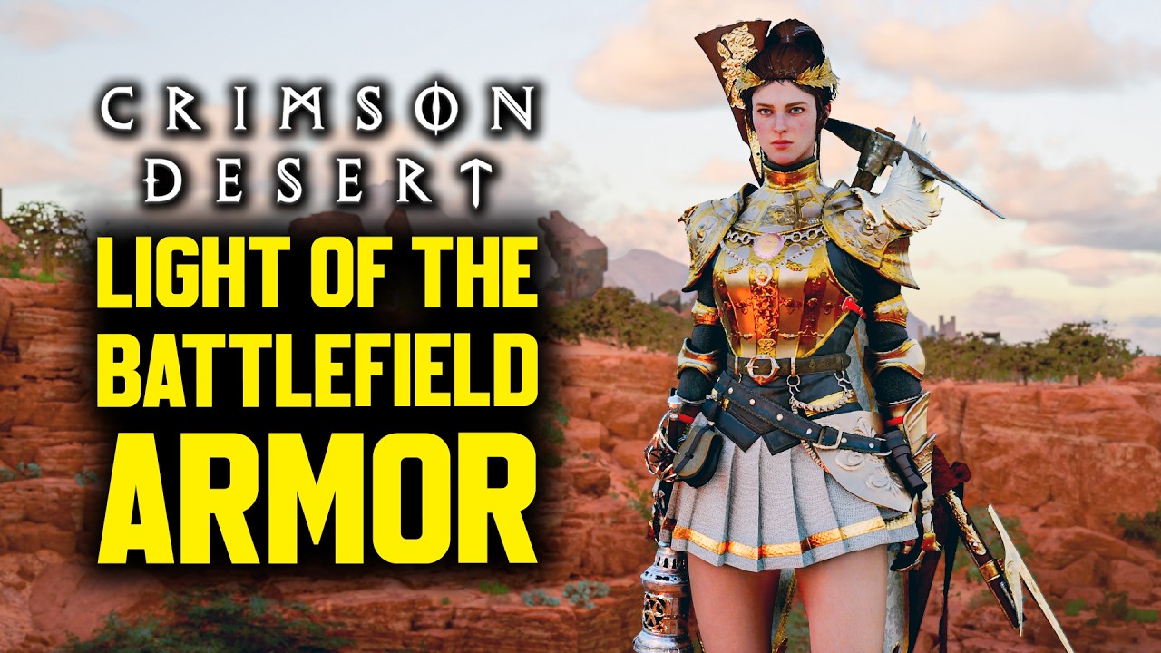 Crimson Desert - Light of the Battlefield Armor Set (Location & Guide ...