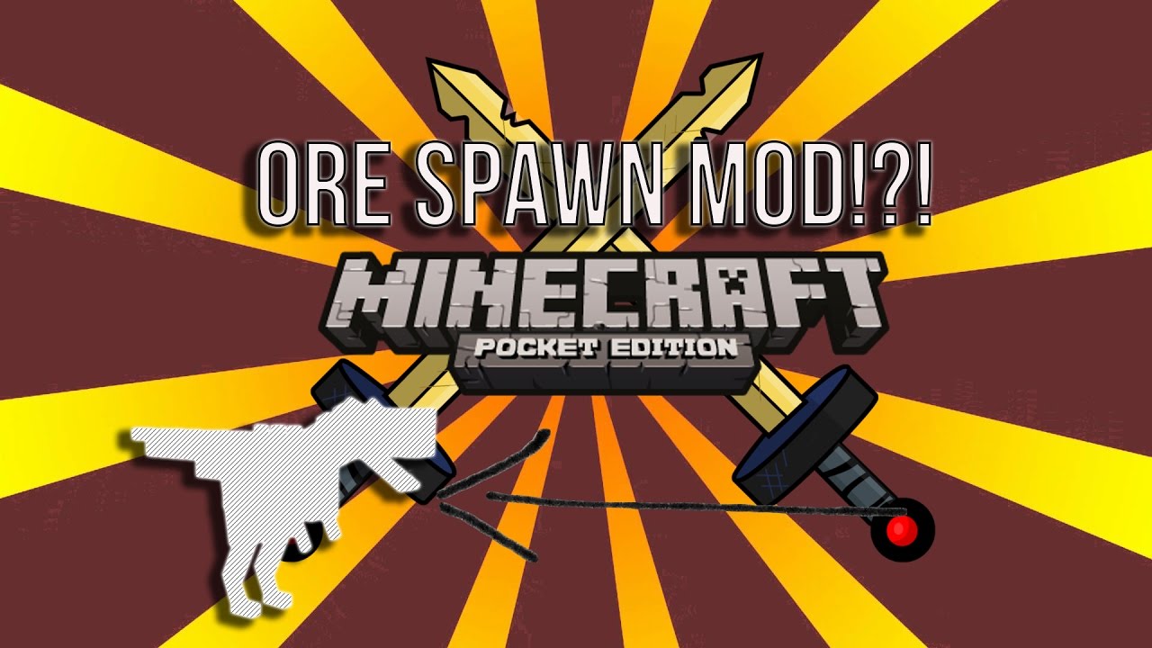 [MCPE] - Ore Spawn MOD!? - 2017 - YouTube