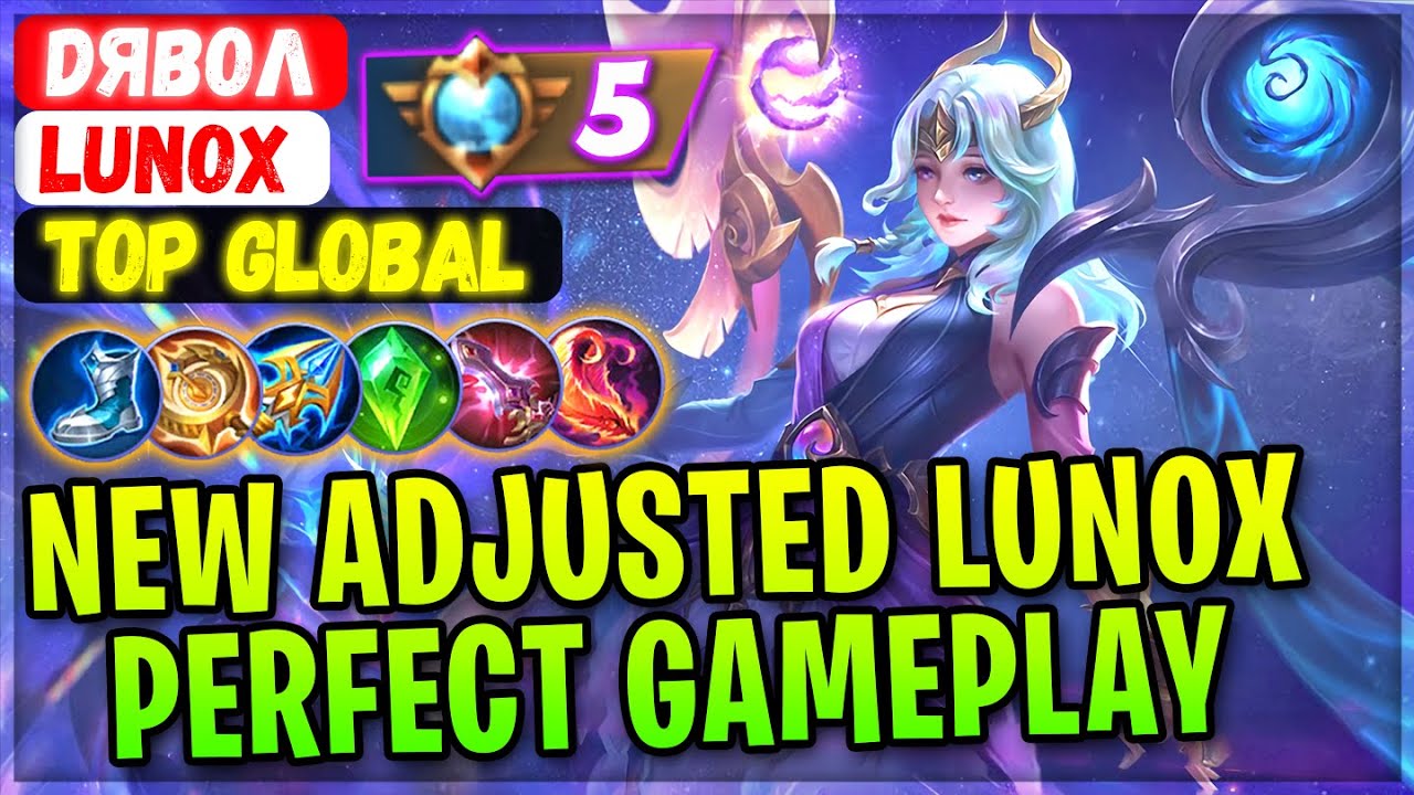 New Adjusted Lunox Perfect Gameplay [ Top Global Lunox ] Dявол - Mobile ...