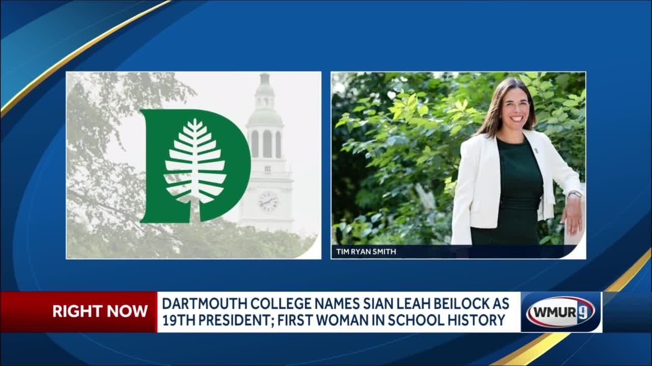 Dartmouth College names 19th president; first woman in school history ...